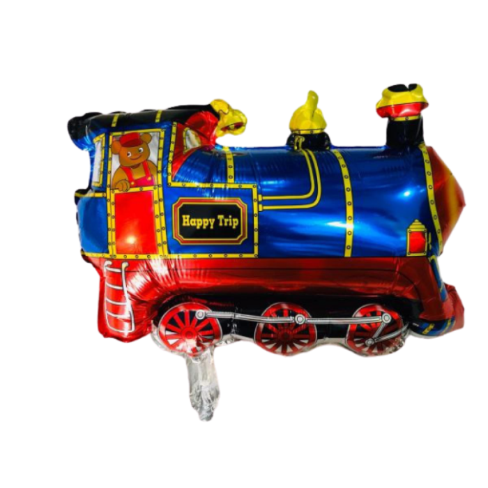 Tren Folyo Balon Parti Malzemeleri ve Doğum Günü Süslemeleri | KidsPartim