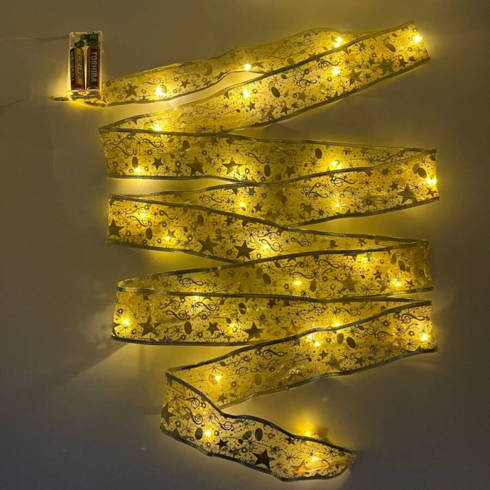 Işıklı Led Kurdale Gün Işığı Model Model 10 Işık 2 Metre Pilli ...