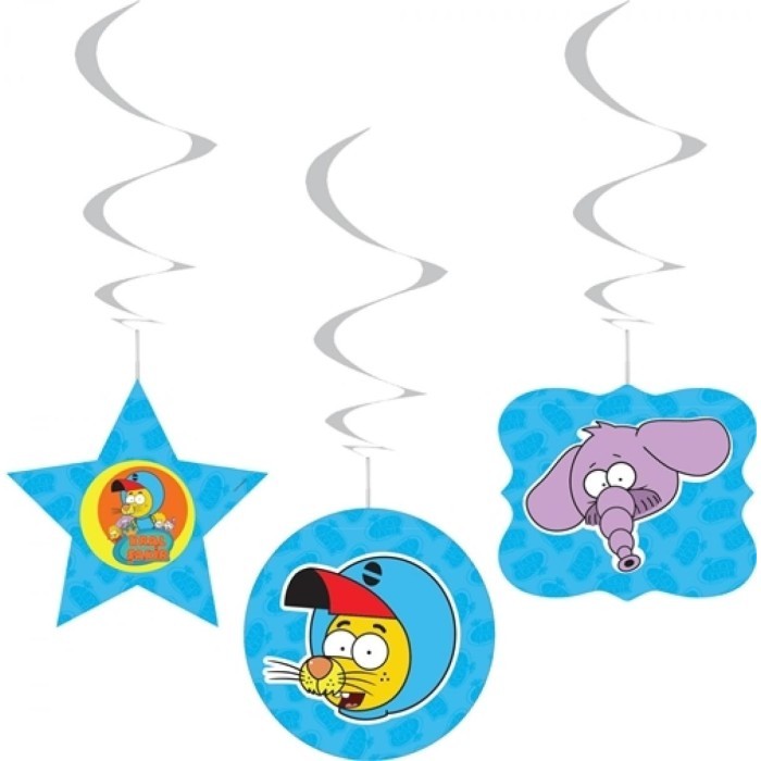 6 lı Tavan Süsü Kral Şakir Aksiyon KidsPartim | Parti Malzemeleri ve ...